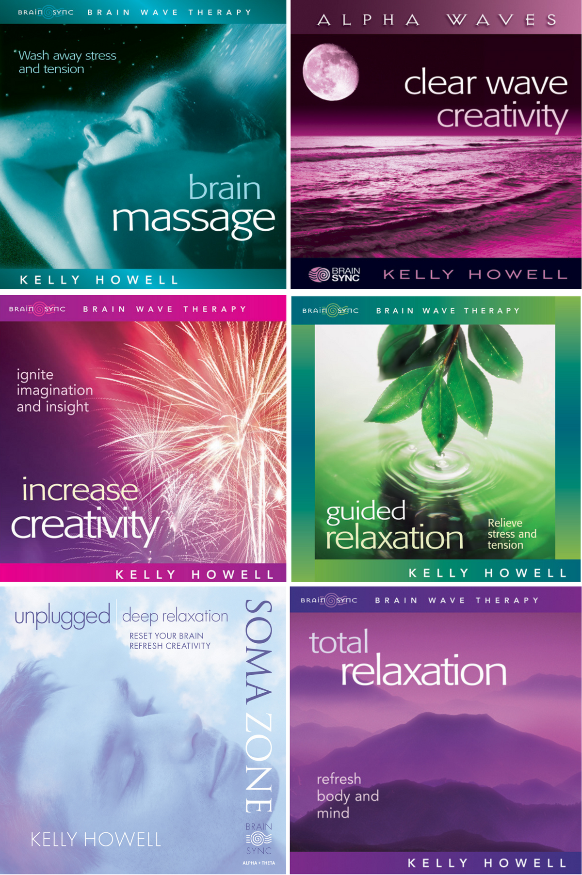 Alpha Relaxation and Creativity Set – Brain Sync